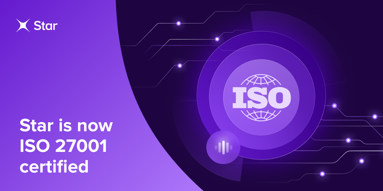Star has obtained ISO 27001 certification | Star Insights