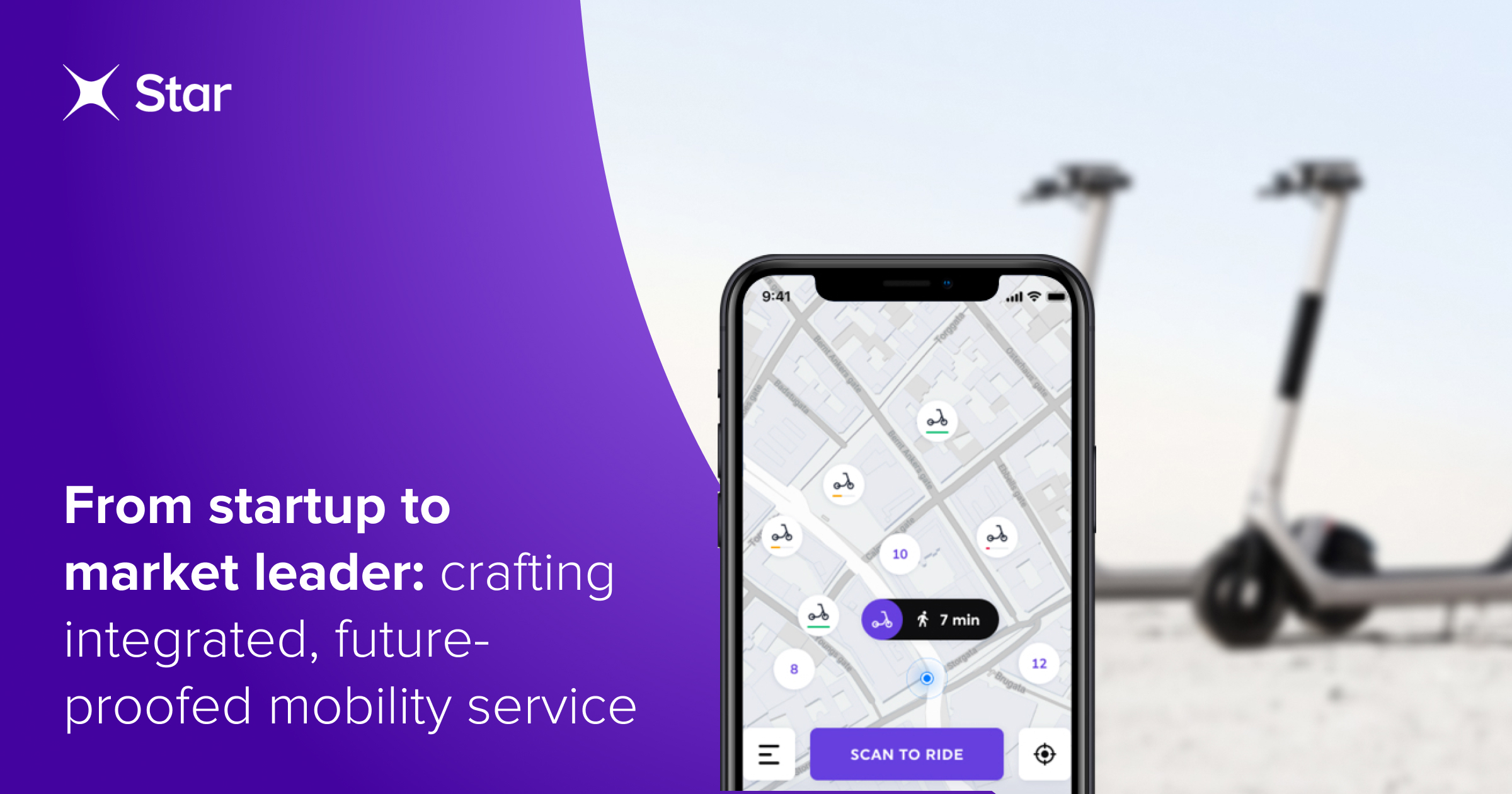 Sustainable micromobility platform development | Star Case Study