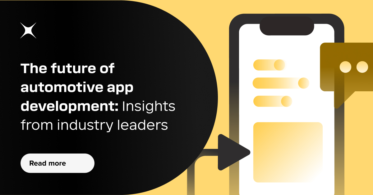Automotive app development: Insights and trends | Star